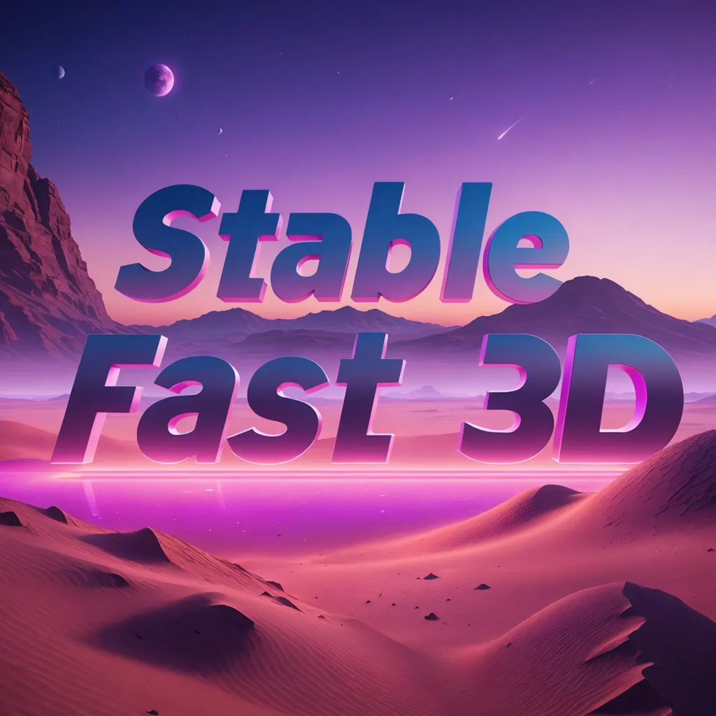 Stable Fast 3D - Download Model | Stable Diffusion | Stability AI